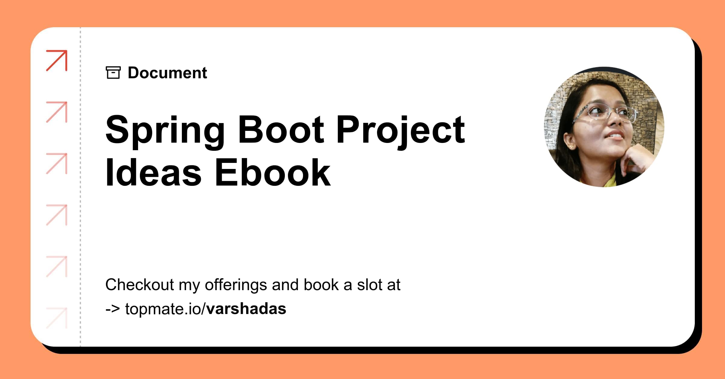 Spring Boot Project Ideas Ebook with Varsha Das